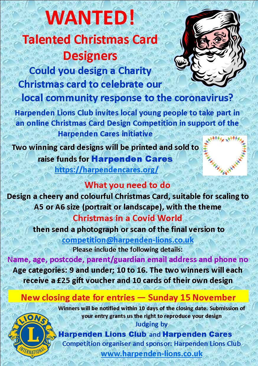 Christmas Card Design Competition | The Harpenden Trust